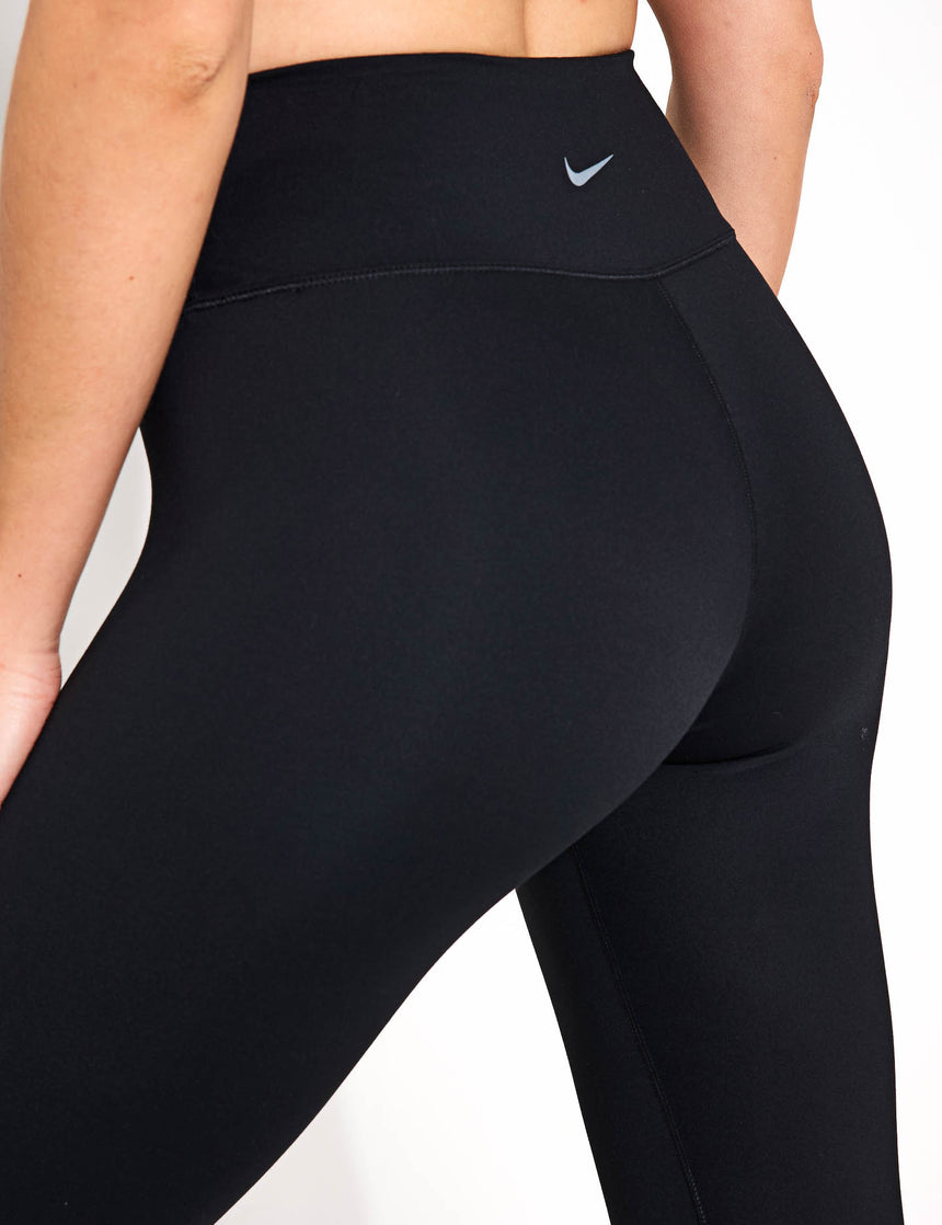 Nike | One High Waisted Crop Leggings - Black | The Sports Edit